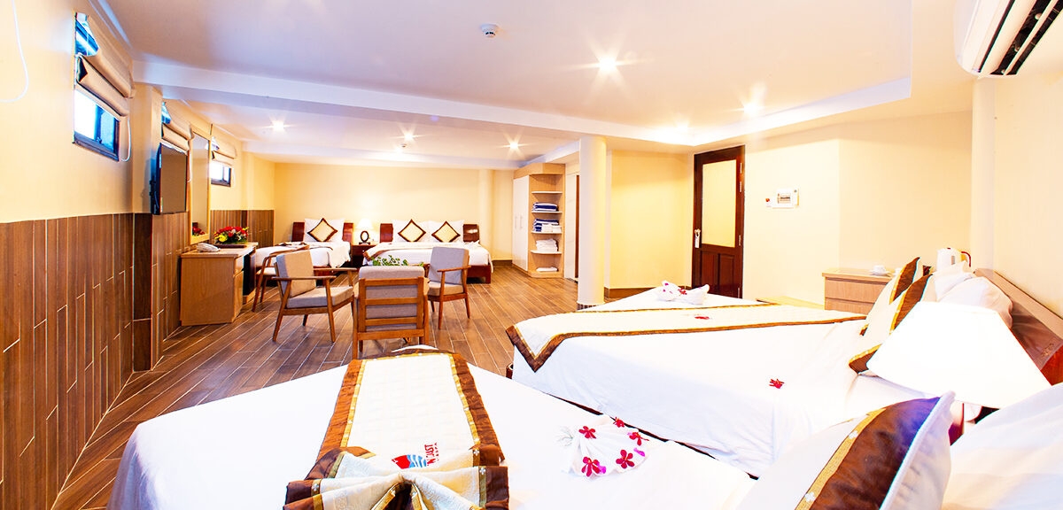 Standard Room for Six | Golden Coast Resort & Spa Phan Thiết | Phòng ...